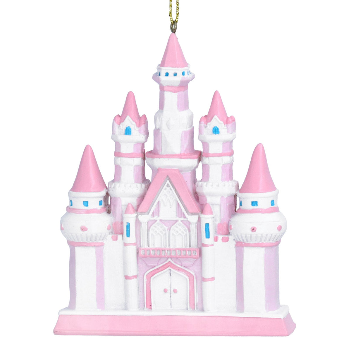 Gisela Graham Resin Fairytale Castle Tree Decoration — Maple Gifts