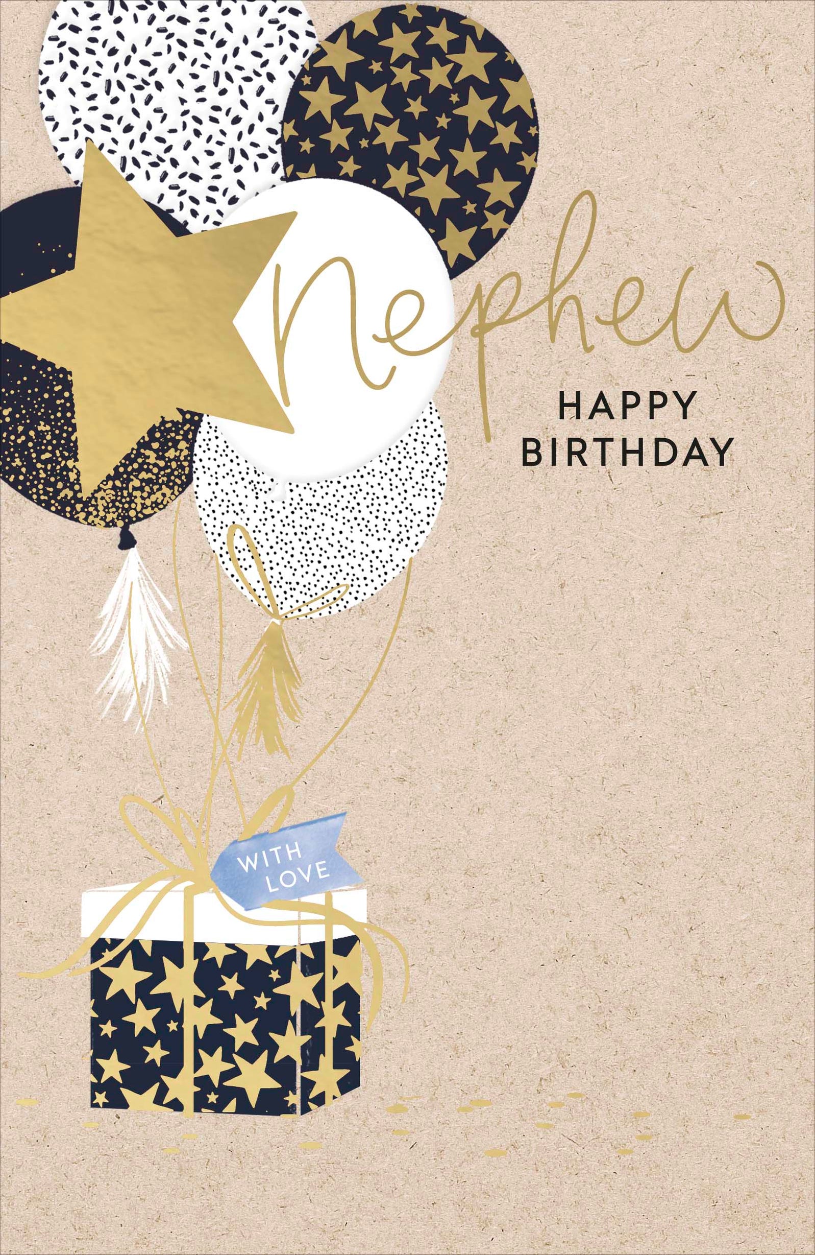 UKG 'Nephew' Birthday Card — Maple Gifts