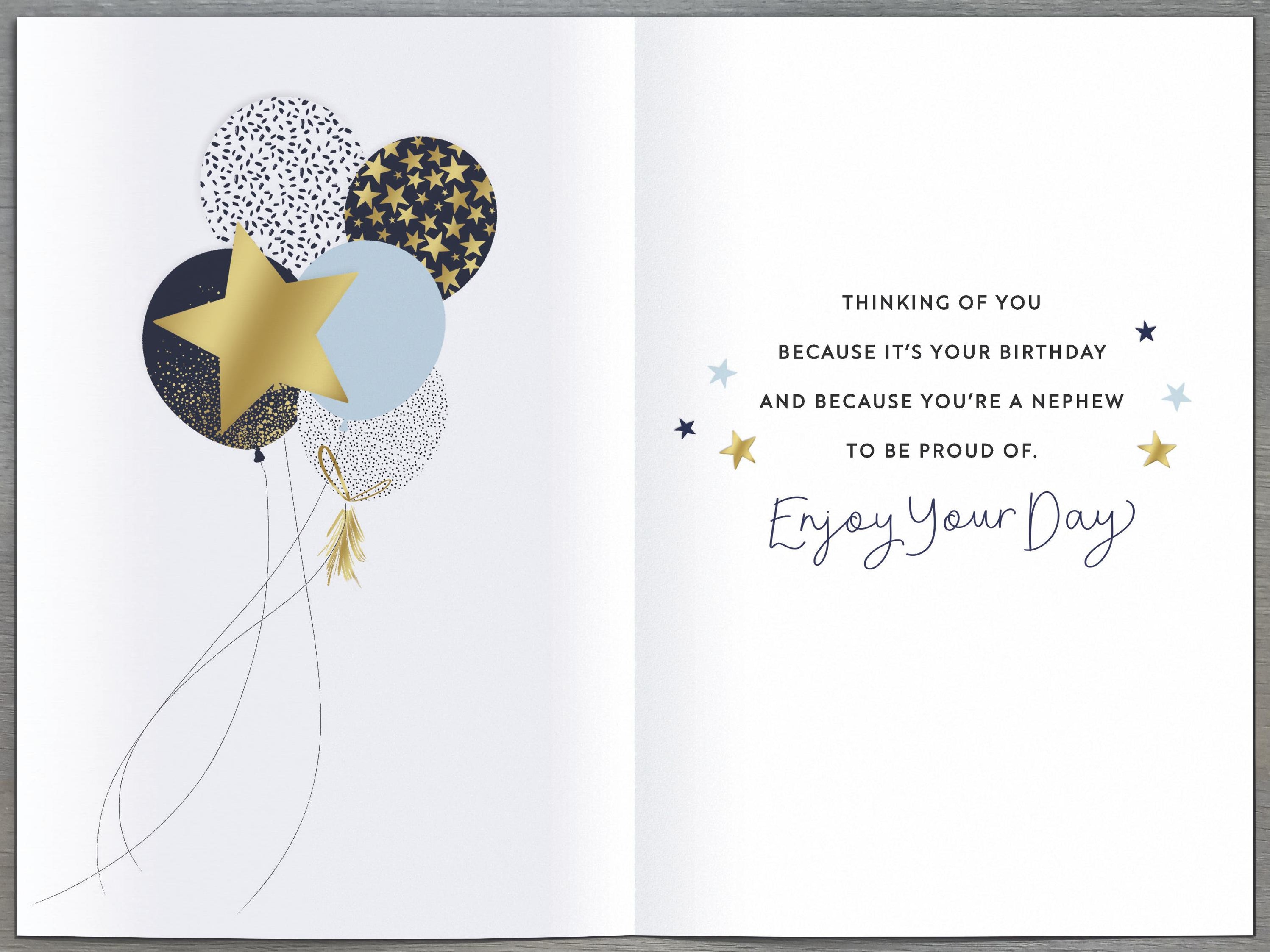 UKG 'Nephew' Birthday Card — Maple Gifts