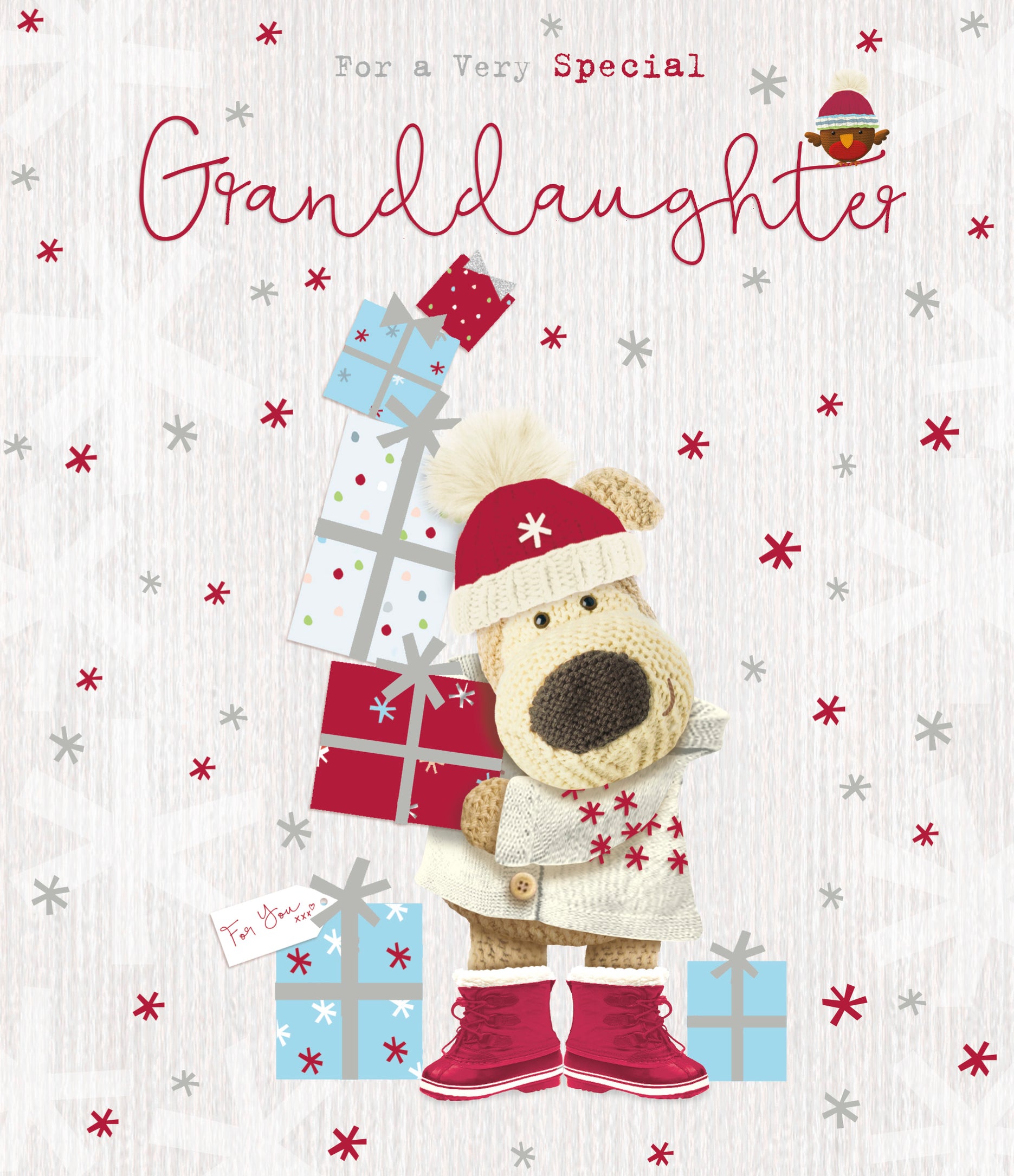 UKG 'Boofle Granddaughter' Christmas Card — Maple Gifts