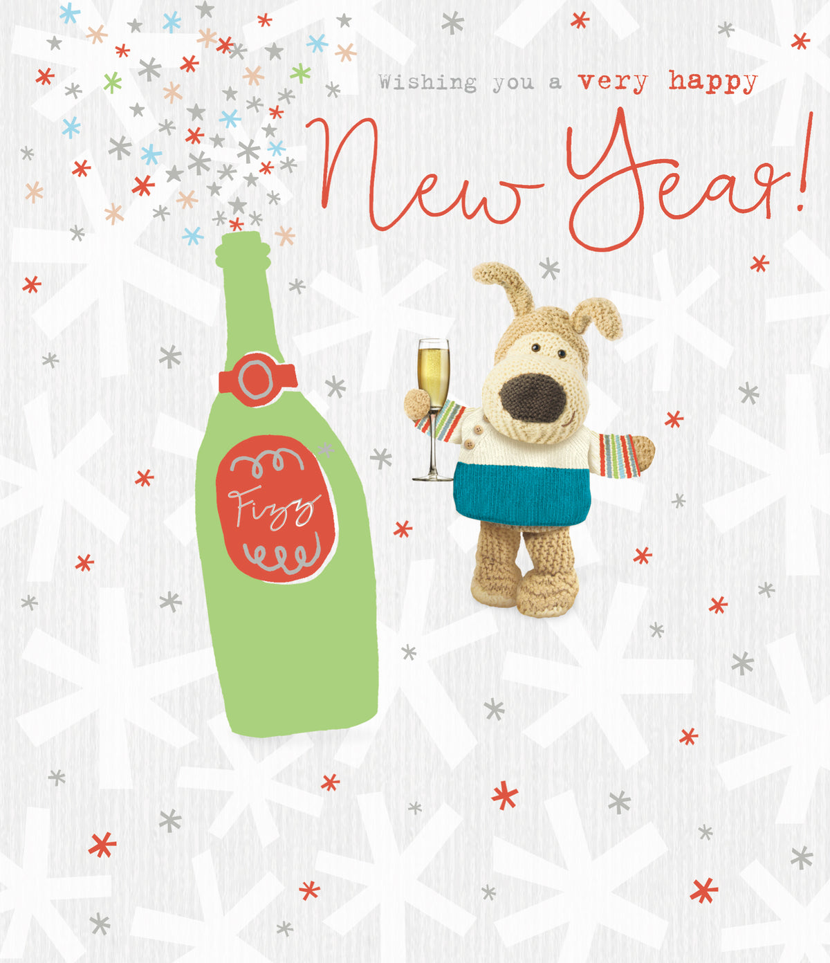 UKG 'Boofle New Year Cute' Christmas Card — Maple Gifts