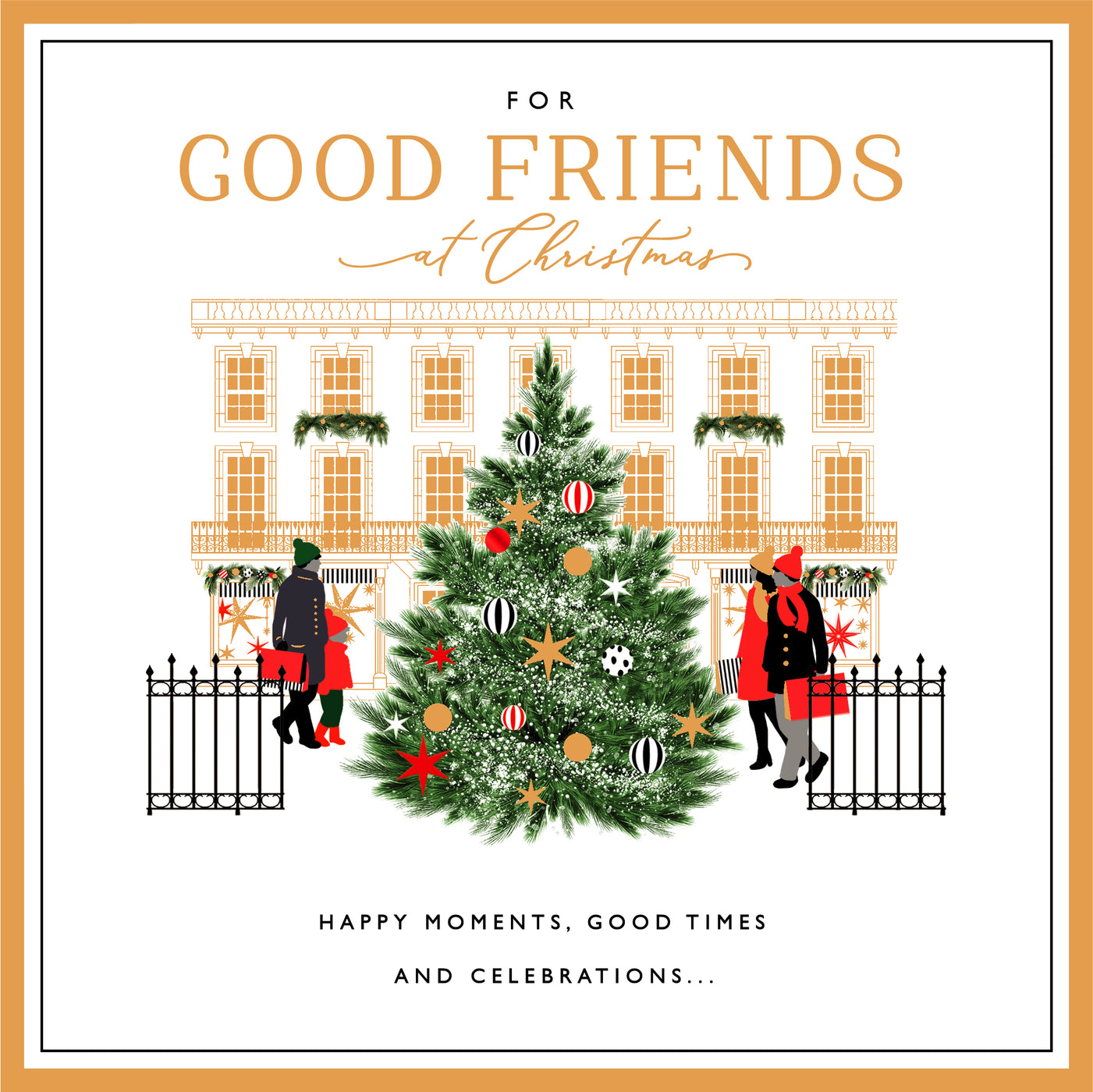 UKG 'Kensington Christmas Good Friends' Christmas Card — Maple Gifts
