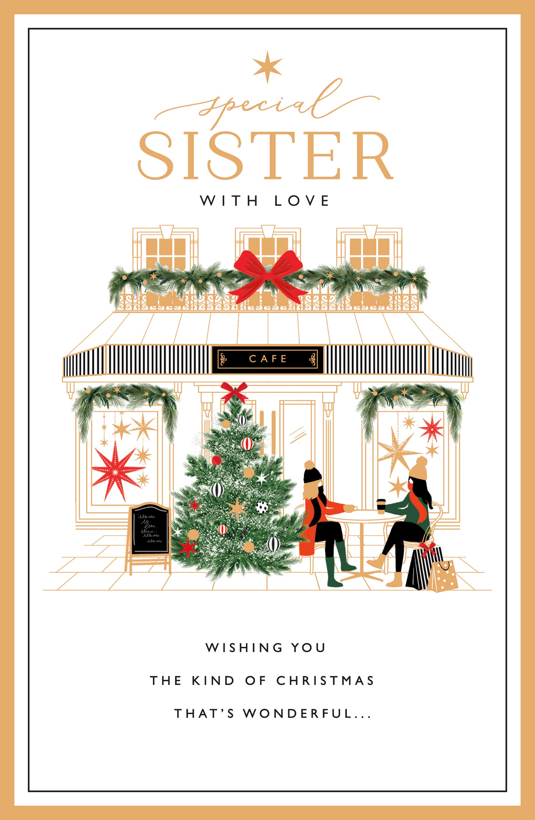 UKG 'Special Sister' Christmas Card — Maple Gifts