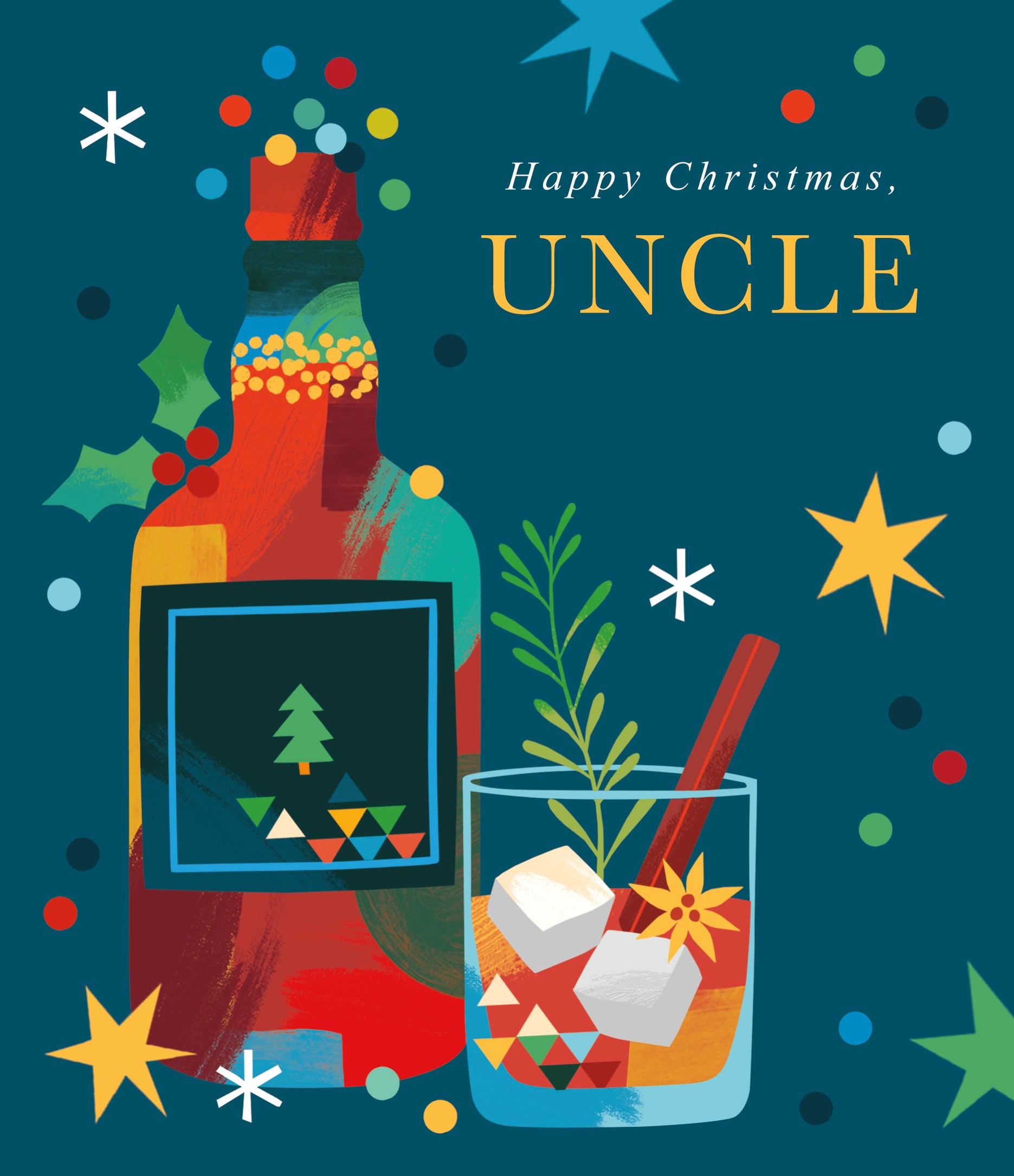 UKG Carlton Core Line Uncle Conv Christmas Card — Maple Gifts