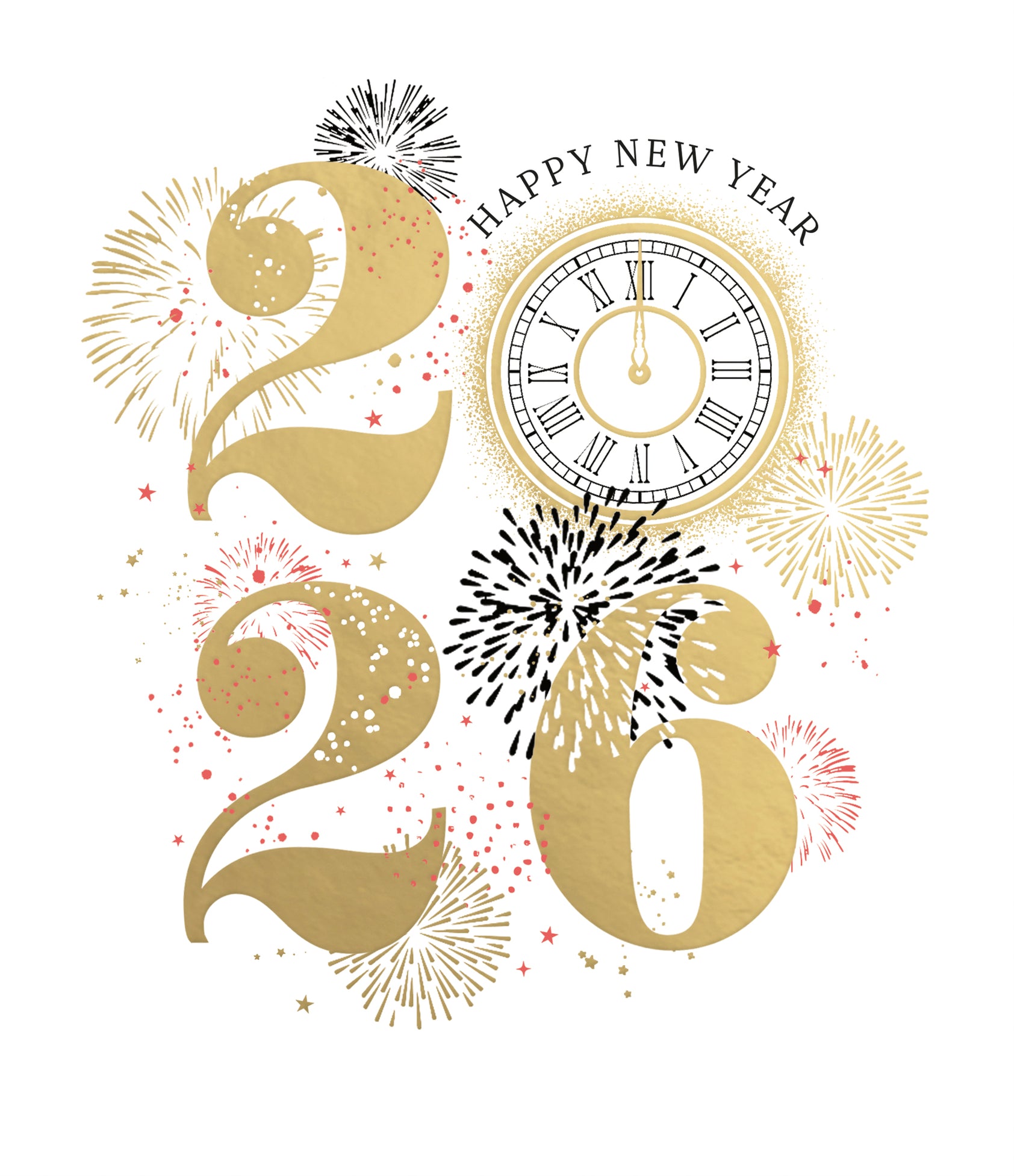 UKG 'New Year 2026' Christmas Card — Maple Gifts