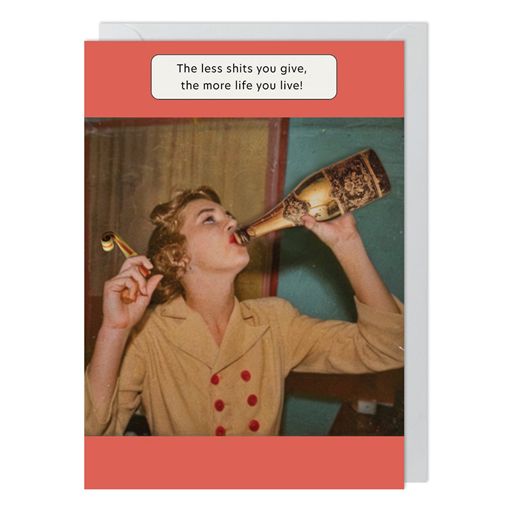 Paper Link 'Life' Birthday Card — Maple Gifts