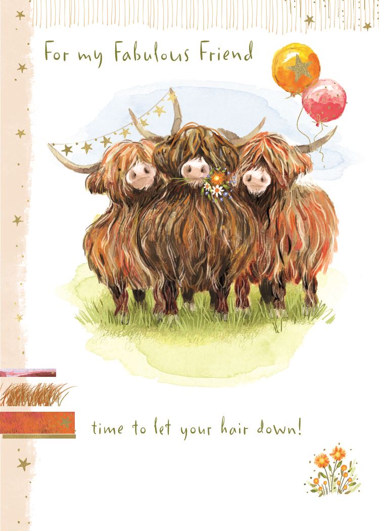 ICG 'For My Fabulous Friend' Birthday Card — Maple Gifts