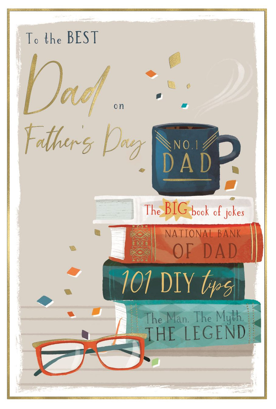 ICG 'To The Best Dad' Fathers Day Card — Maple Gifts