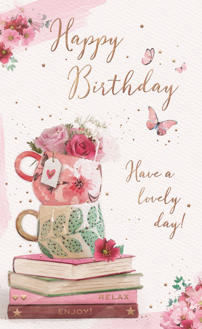ICG 'Happy Birthday Cups' Birthday Card — Maple Gifts