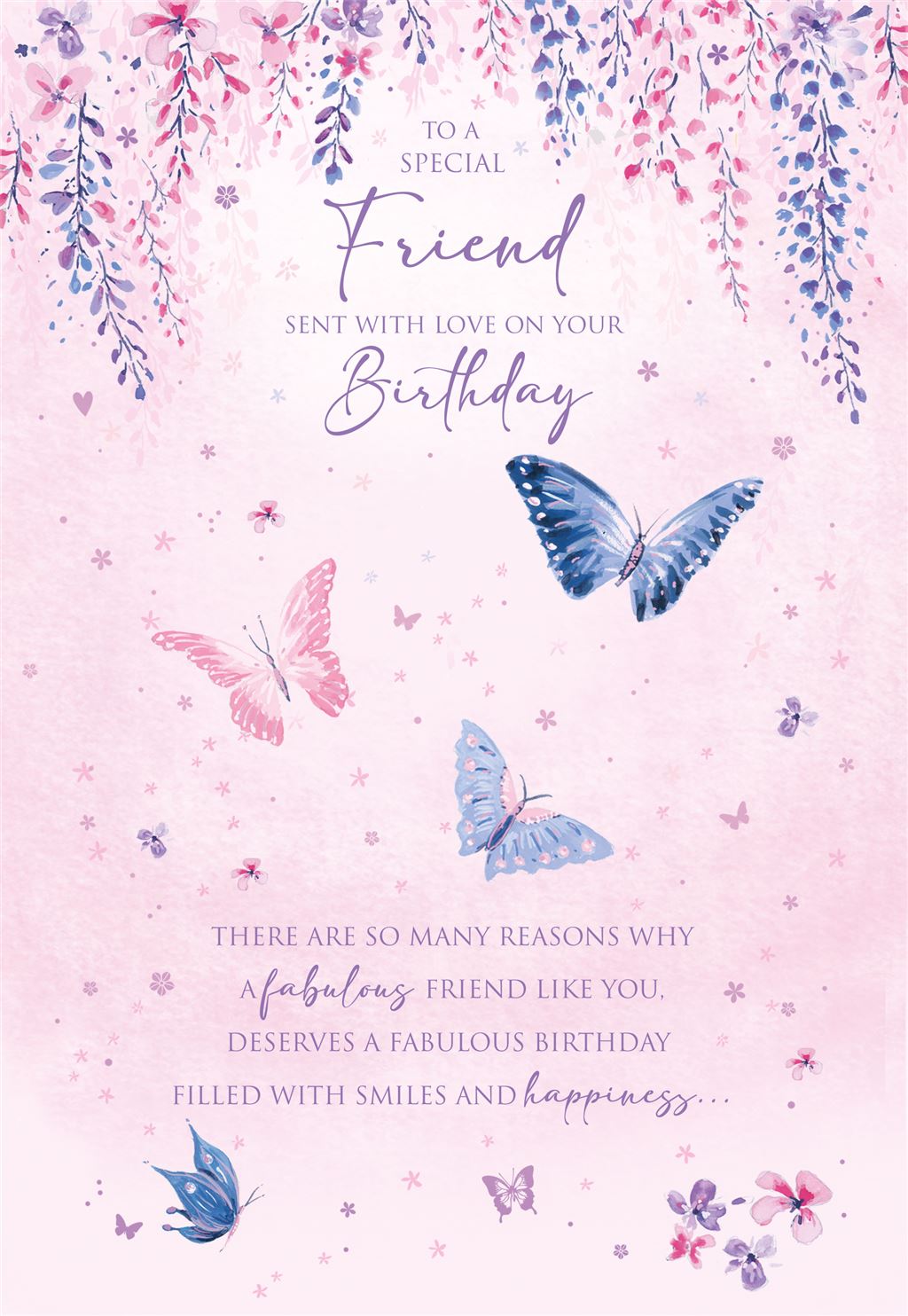 Cherry Orchard 'To A Special Friend' Birthday Card — Maple Gifts