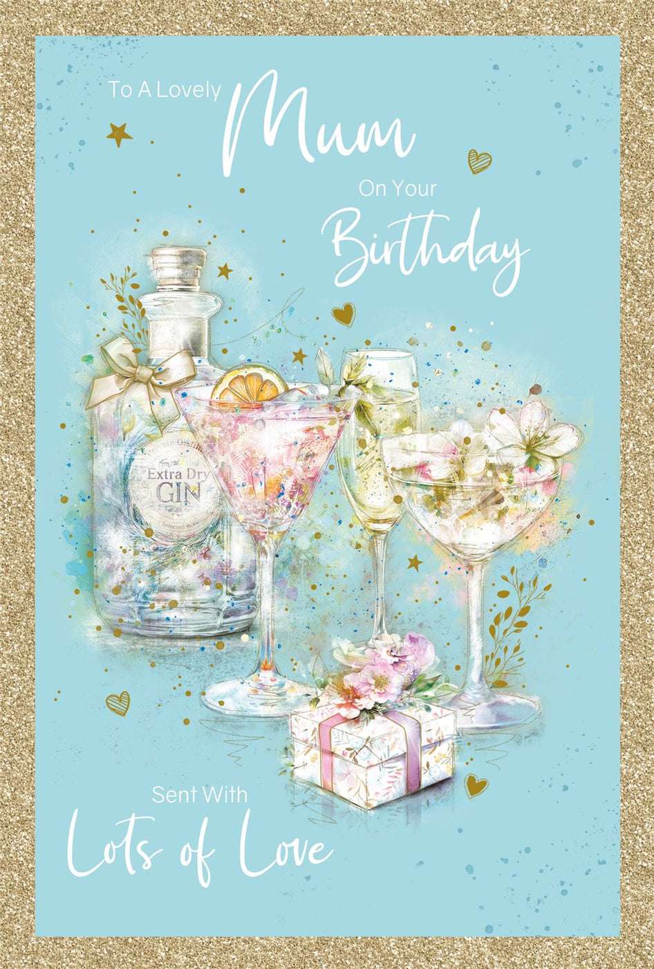 Cherry Orchard ' To A Lovely Mum' Birthday Card — Maple Gifts