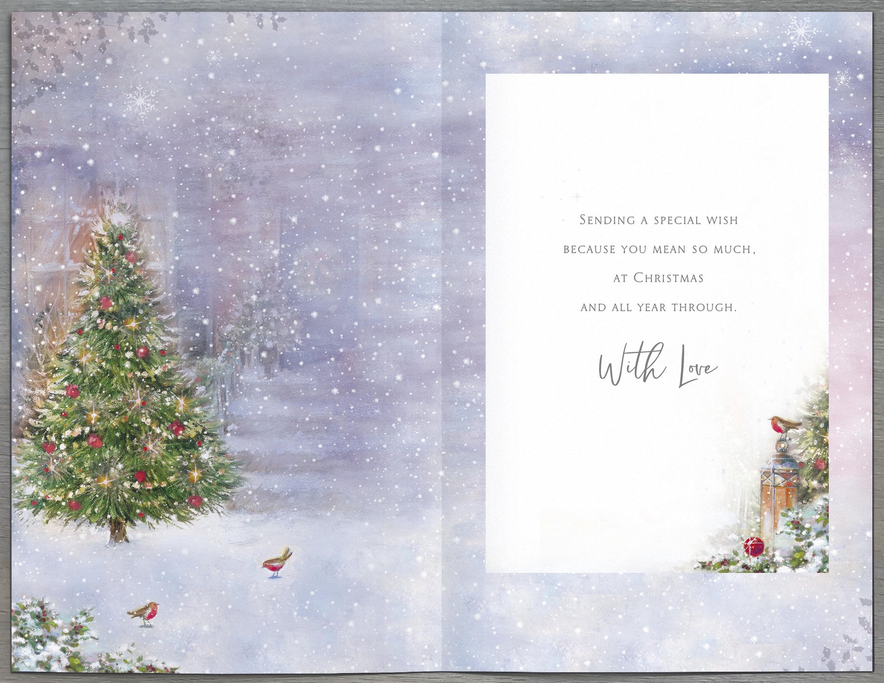 UKG 'Warm Christmas Wishes' Christmas Card — Maple Gifts