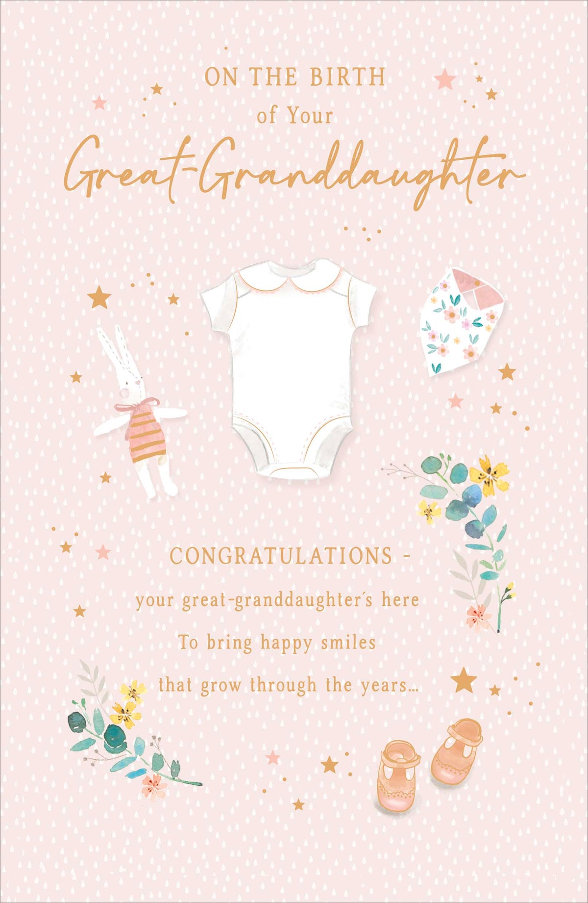 UKG 'On The Birth Of Your Great Granddaughter' Card — Maple Gifts