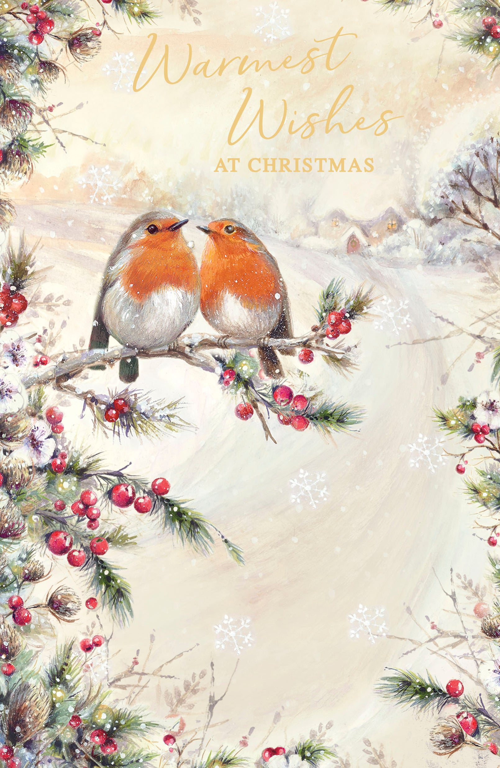 UKG 'Warmest Wishes' Christmas Card — Maple Gifts