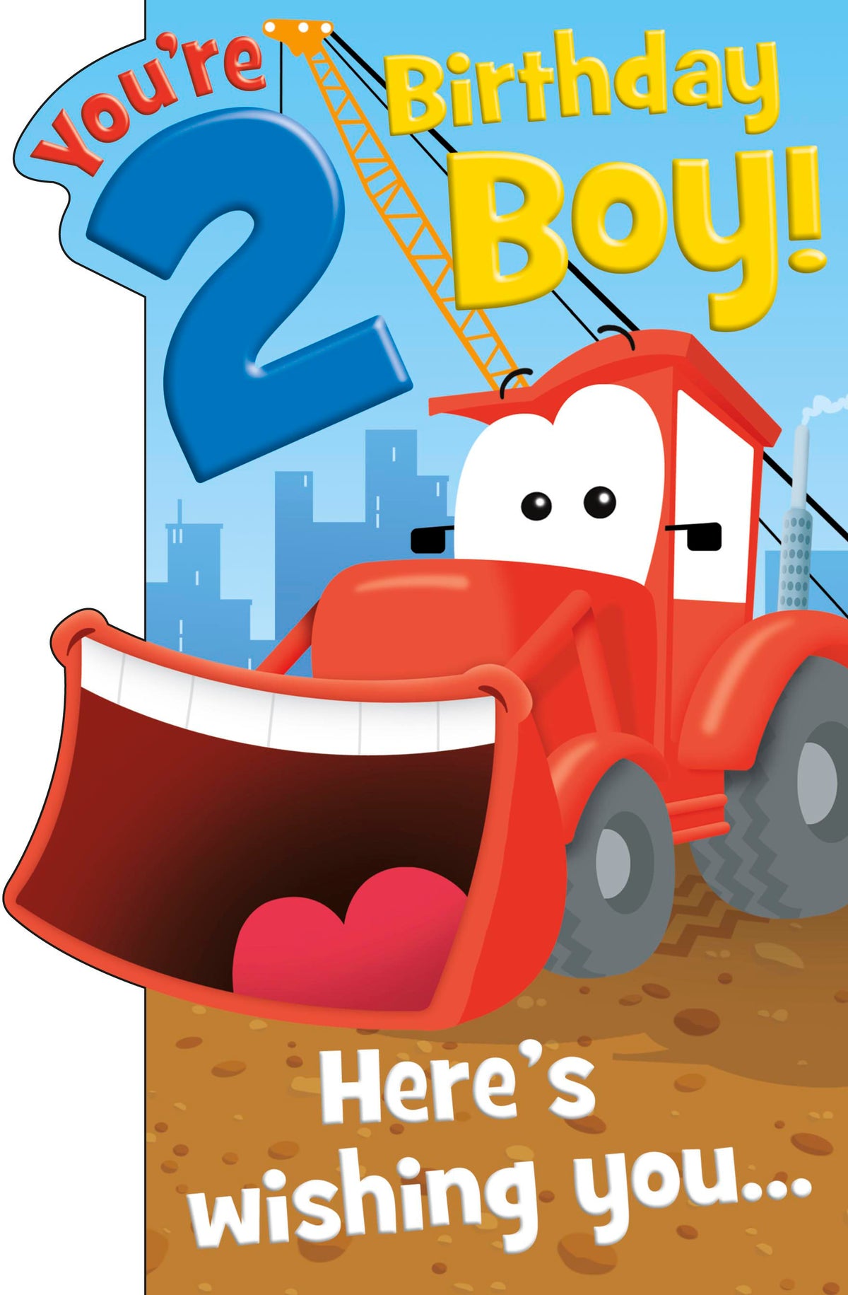 UKG 'You're 2 Birthday Boy' Birthday Card — Maple Gifts