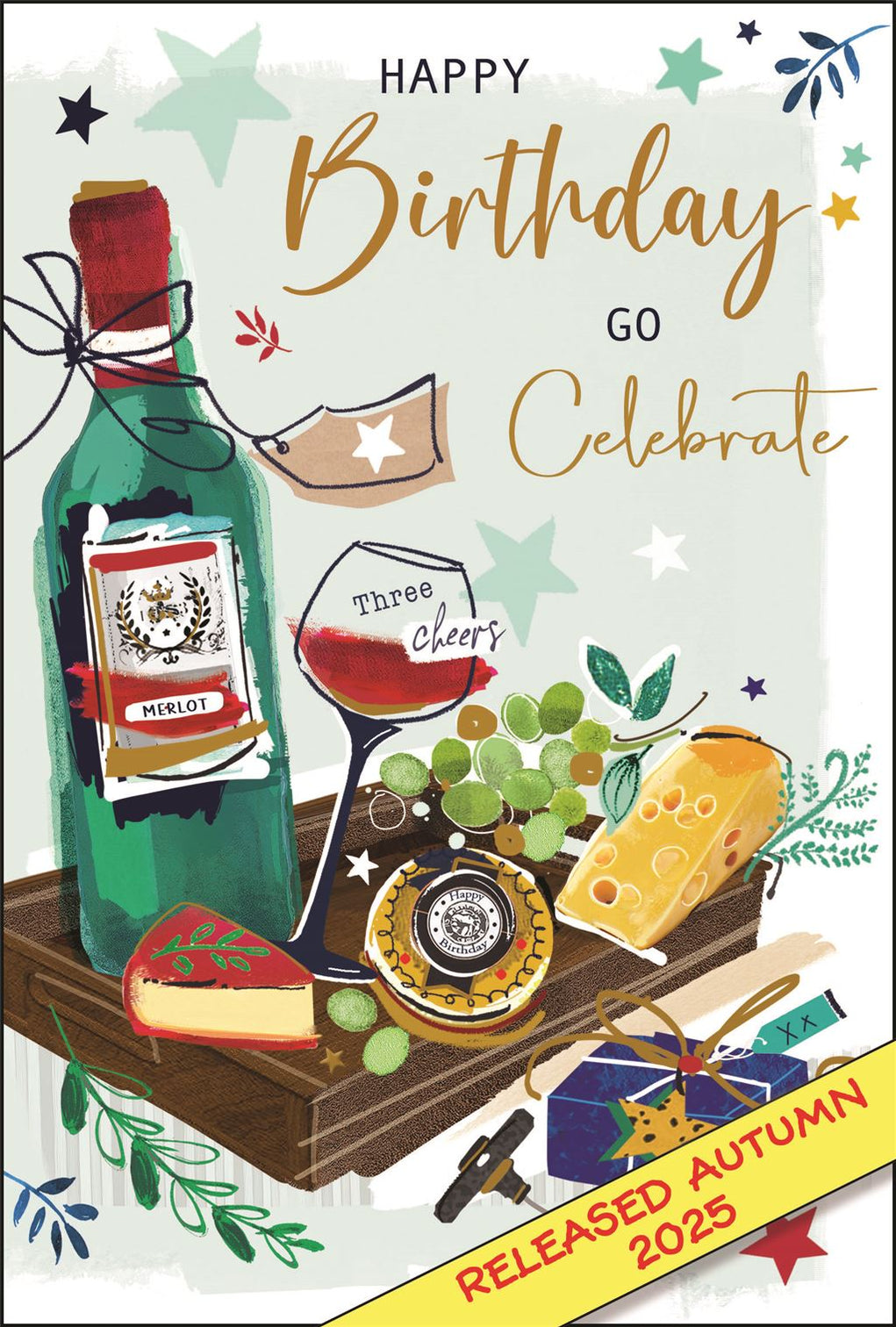 Jonny Javelin 'Happy Birthday Go Celebrate' Birthday Card — Maple Gifts