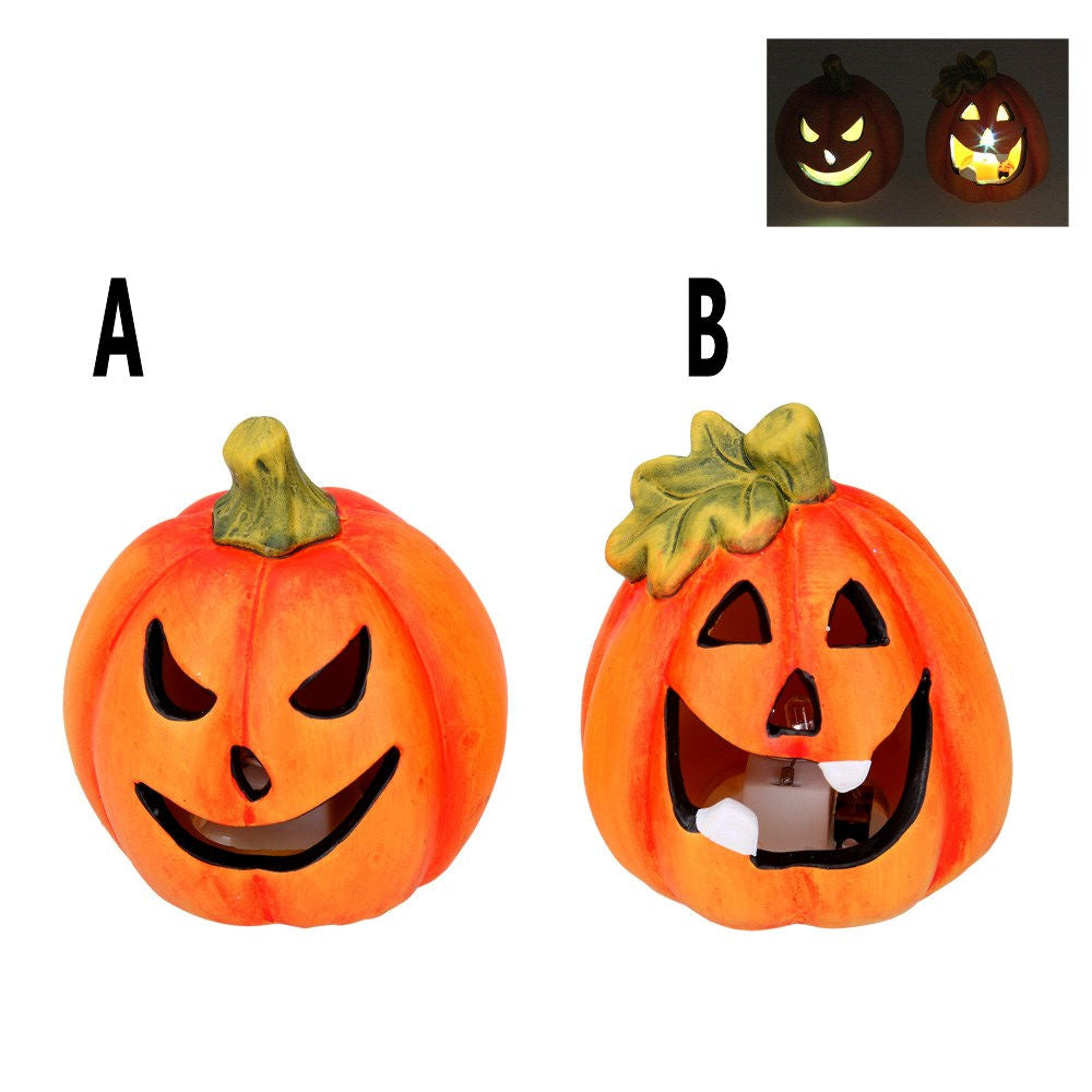 Gisela Graham LED Pumpkin Ornaments — Maple Gifts