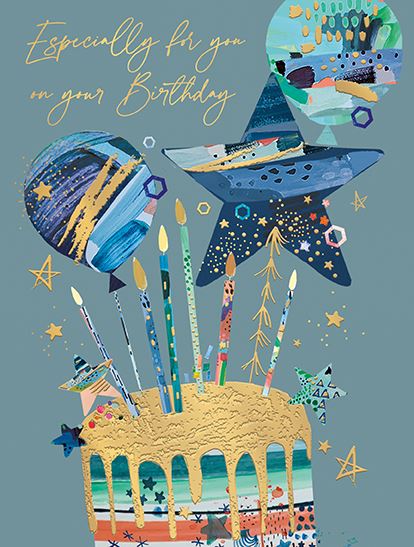 Words & Wishes 'Especially For You On Your Birthday' Birthday Card ...