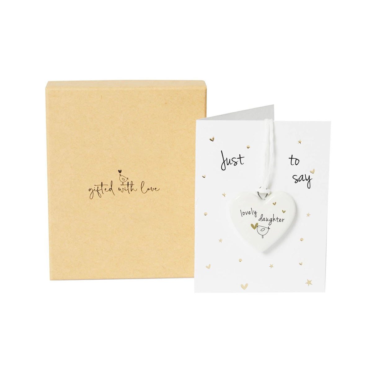 Belly Button Lovely Daughter Boxed Decoration — Maple Gifts