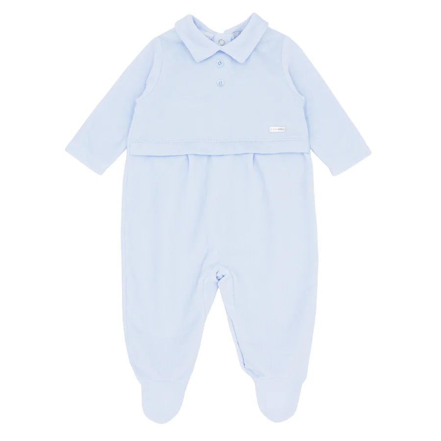 Blues Baby Boys Sleepsuit Blue — Maple Gifts