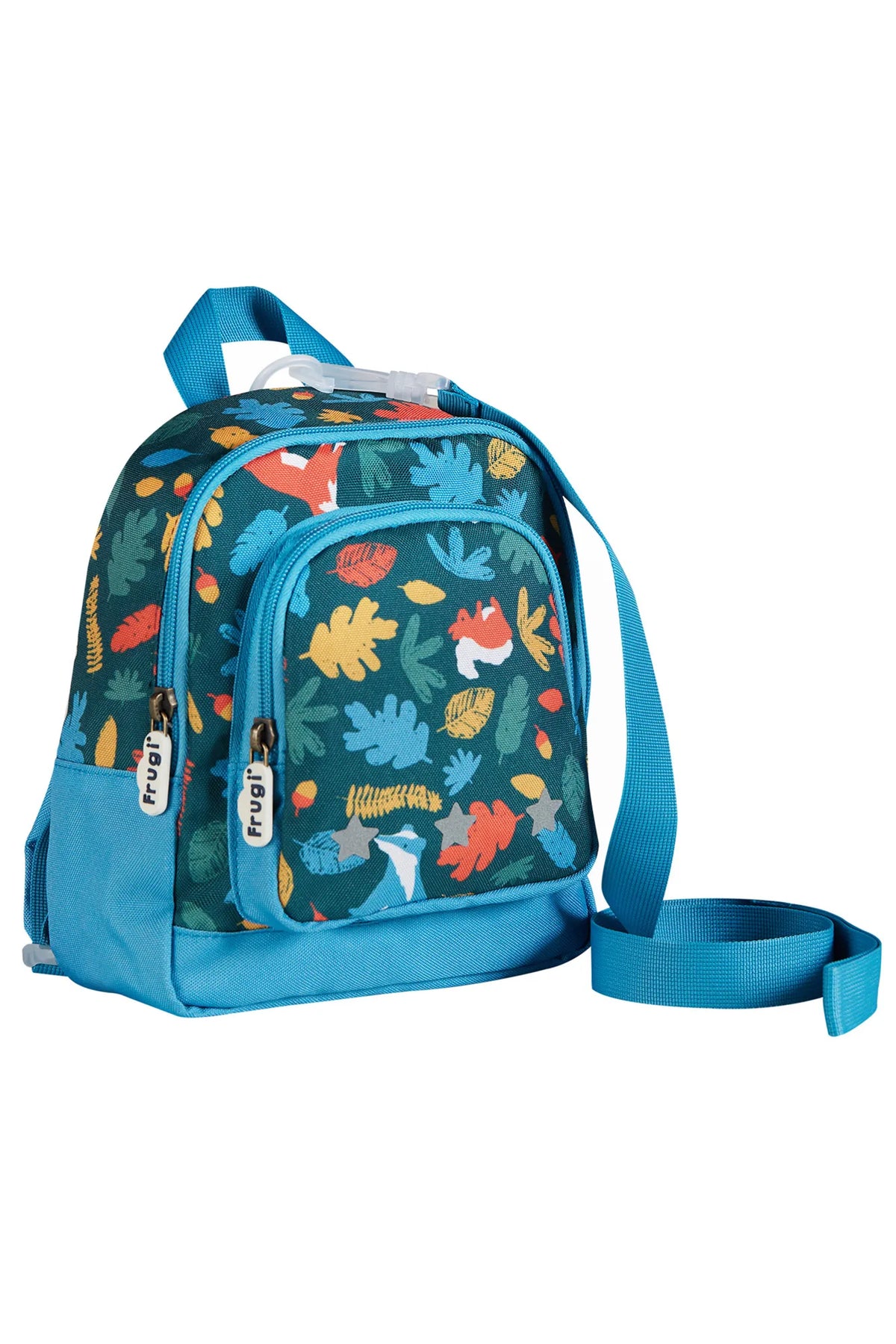 Frugi Fir Tree Rainbow Leaves Little Adventurers Backpack — Maple Gifts