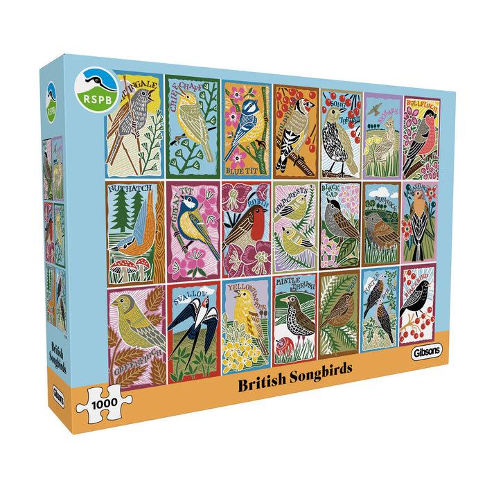Gibsons RSPB British Songbirds — Maple Gifts