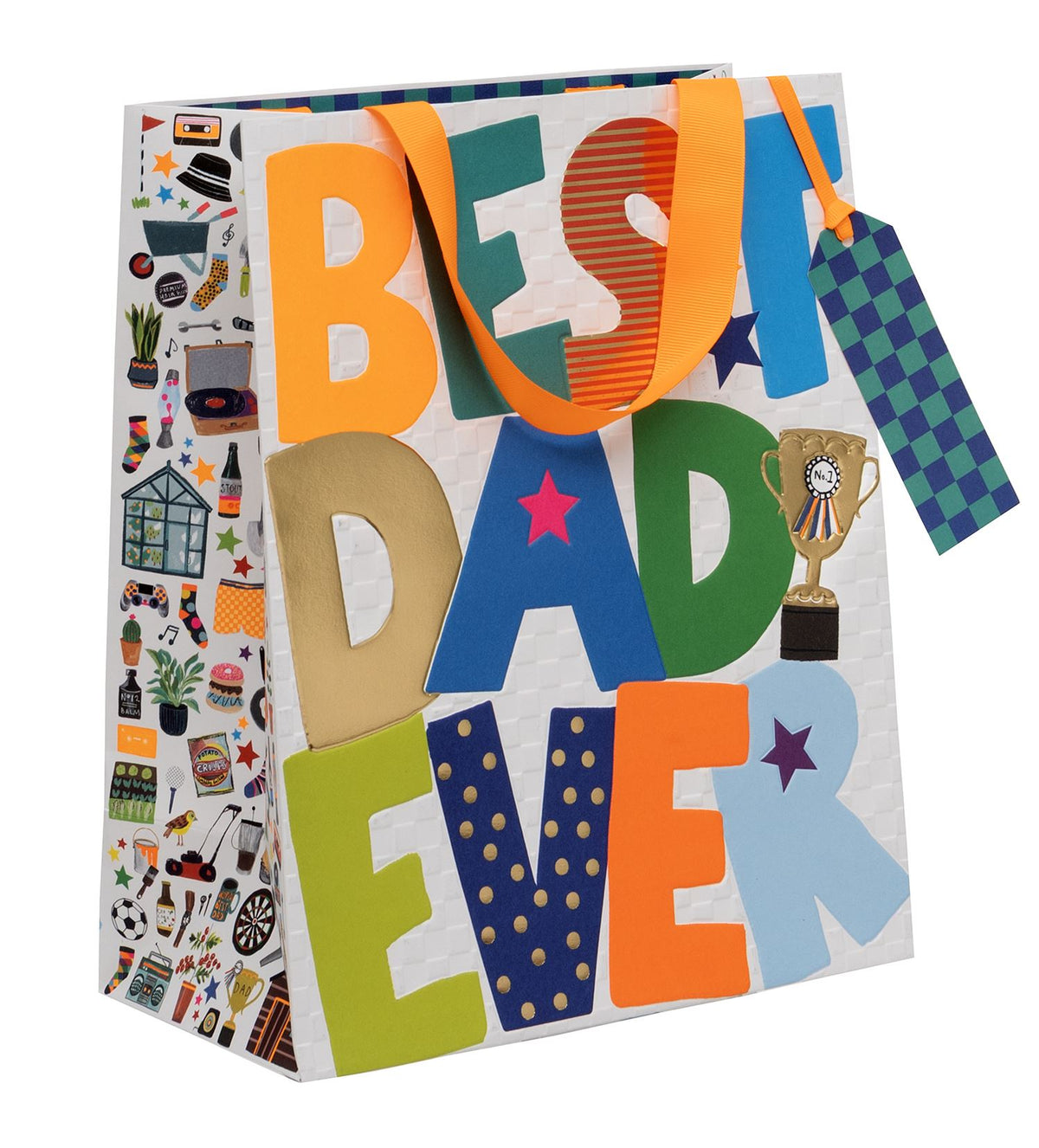 Glick Best Dad Ever Large Gift Bag — Maple Gifts