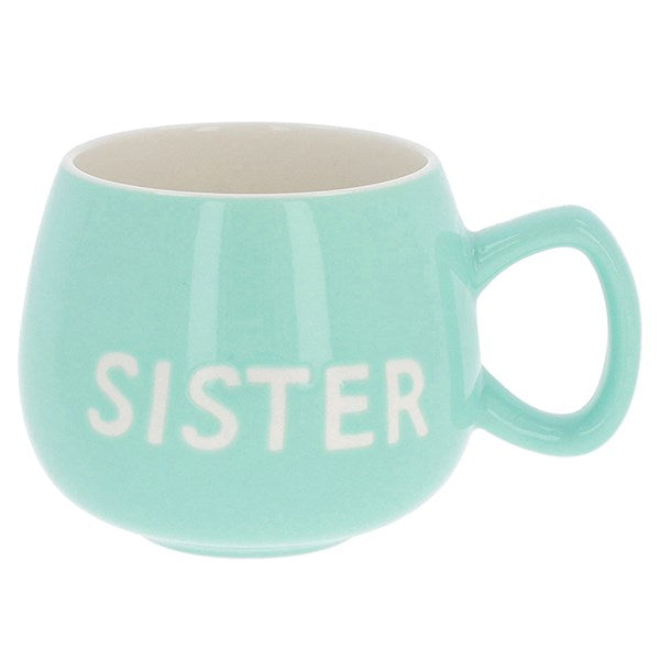 Ceramic Etched Mug Sister — Maple Gifts