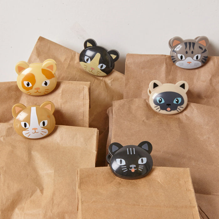 Kikkerland Cat Bag Clips — Maple Gifts
