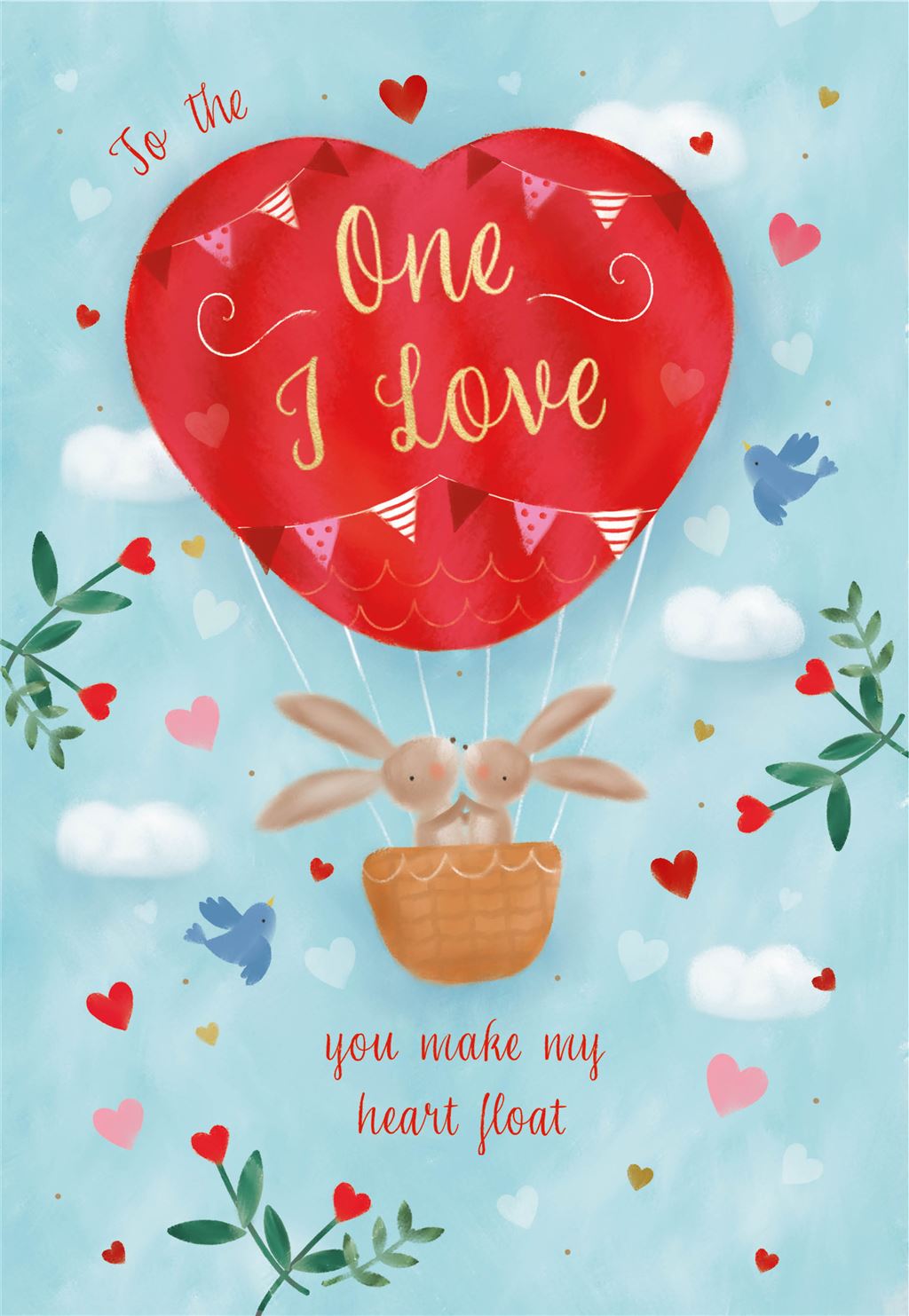 Nigel Quiney 'To The One I Love' Valentine Card — Maple Gifts