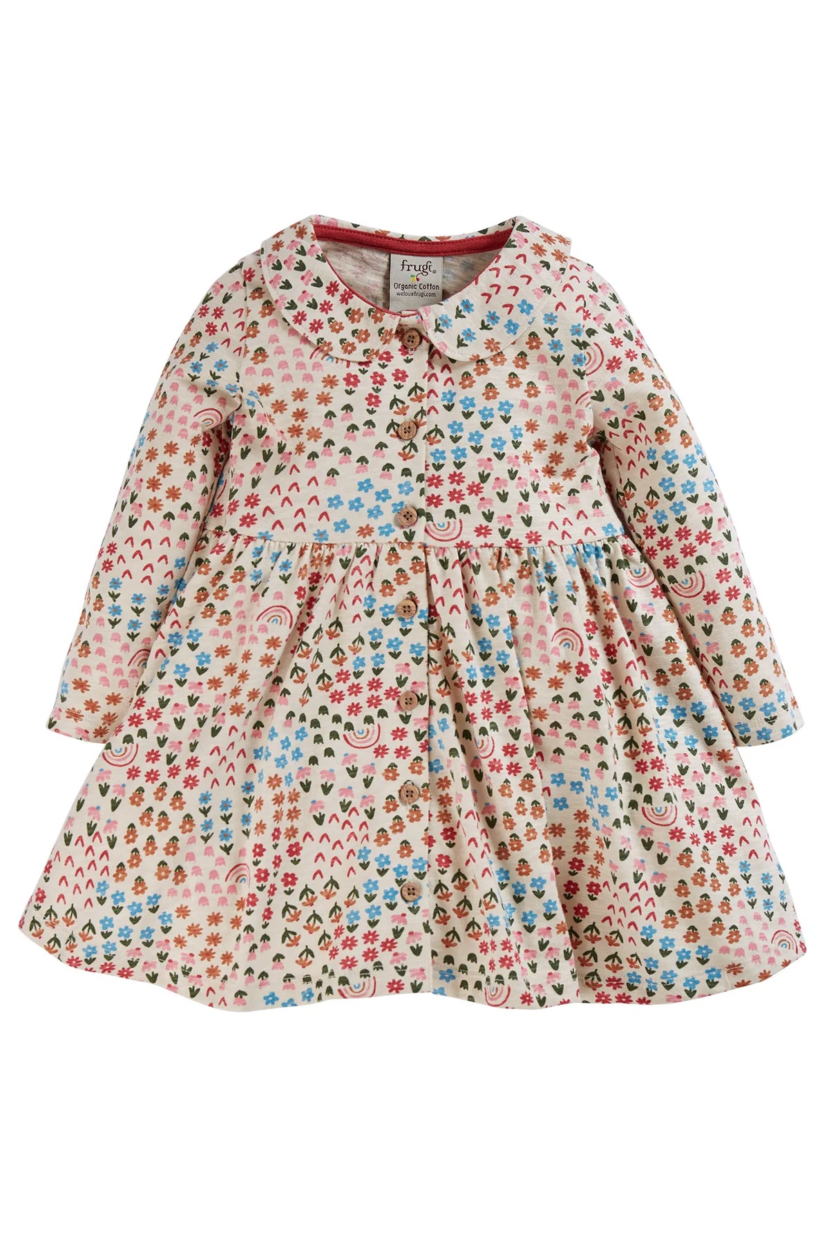 Frugi Marta Dress Floral Fun — Maple Gifts