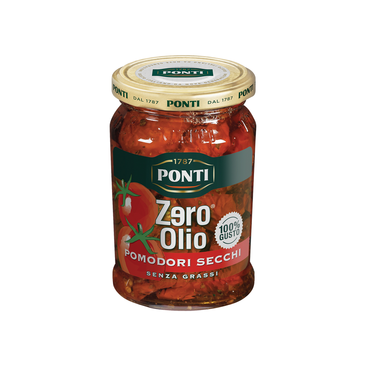 Cottage Delight PONTI ‘Zero Oil’ Sundried Tomatoes 300g — Maple Gifts