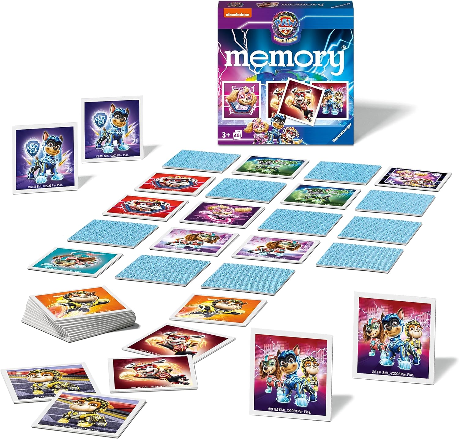 Ravensburger Paw Patrol The Mighty Movie Mini Memory Game — Maple Gifts