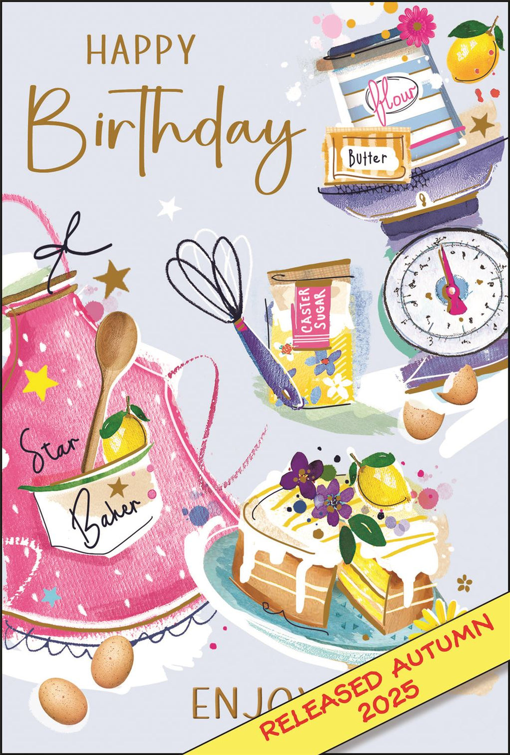 Jonny Javelin 'Happy Birthday Wishes To You Enjoy' Birthday Card ...