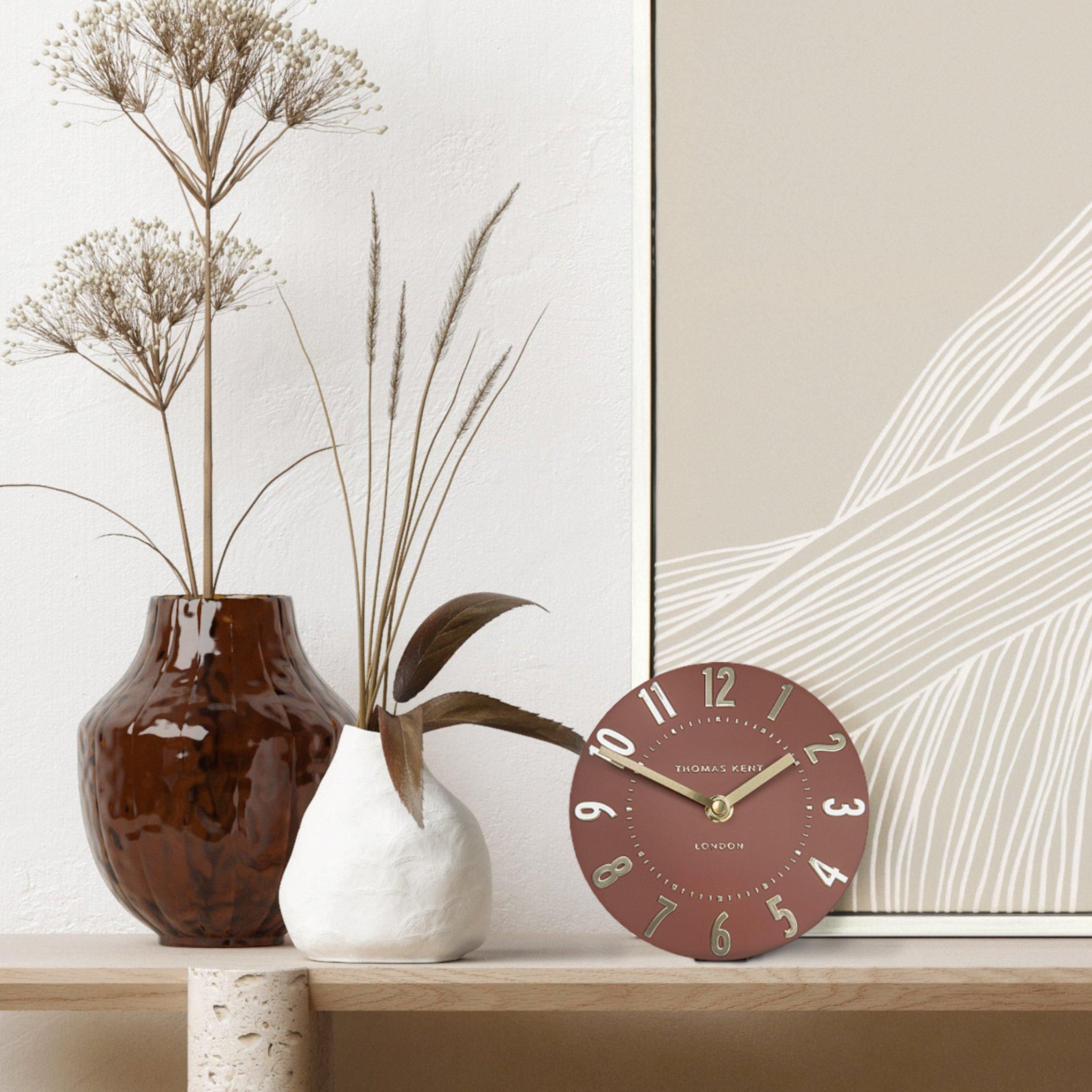Thomas Kent Mantle Clocks, All Colours, Buy Online | Maple — Maple Gifts