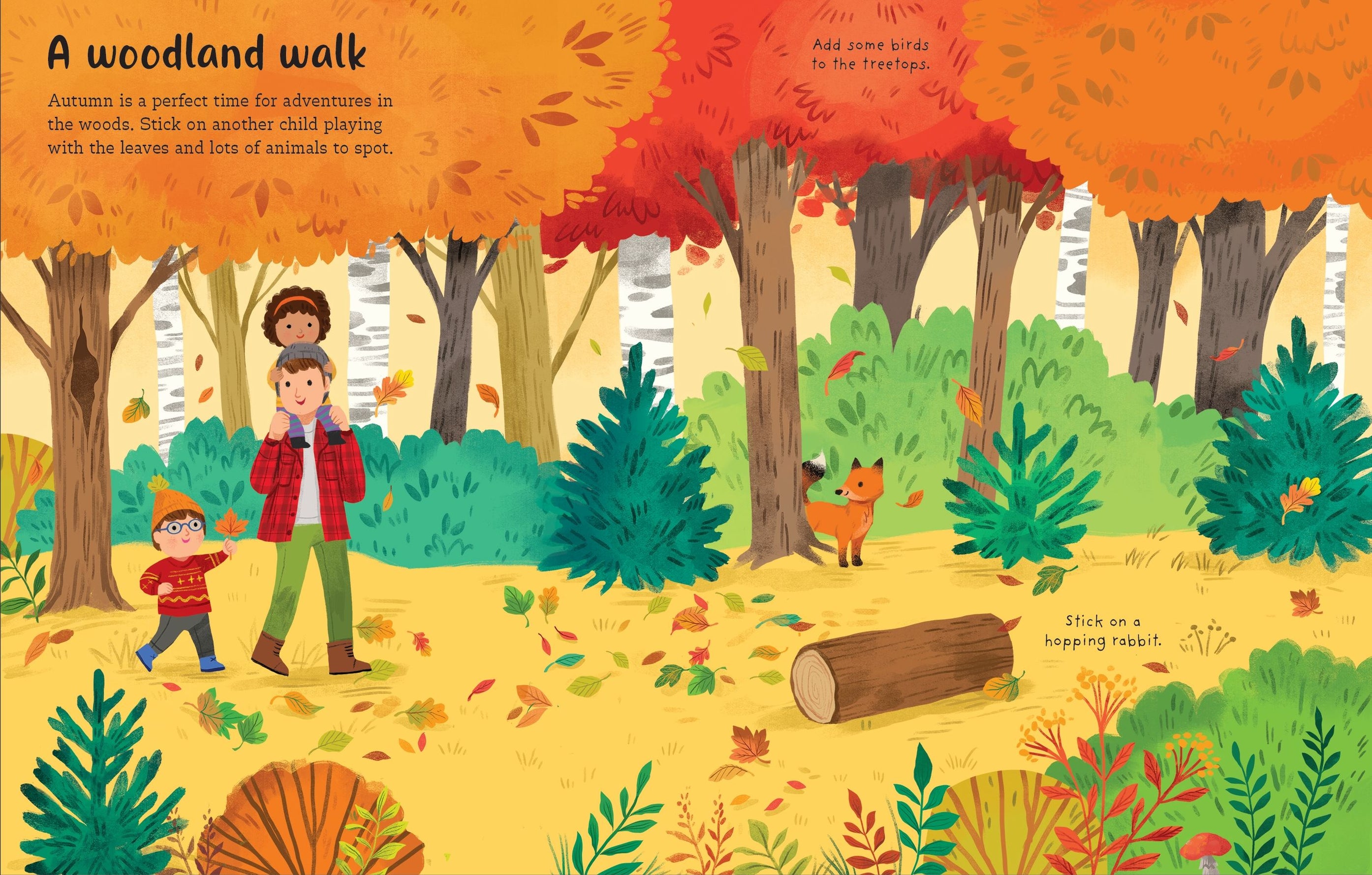 Usborne First Sticker Book Autumn — Maple Gifts