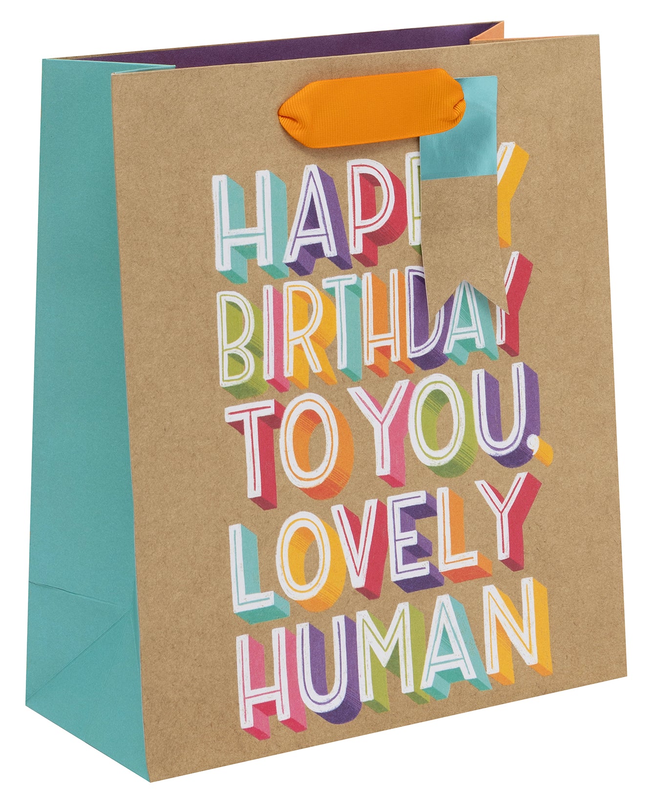Ballyhoo Midi Gift Bag Lovely Human — Maple Gifts