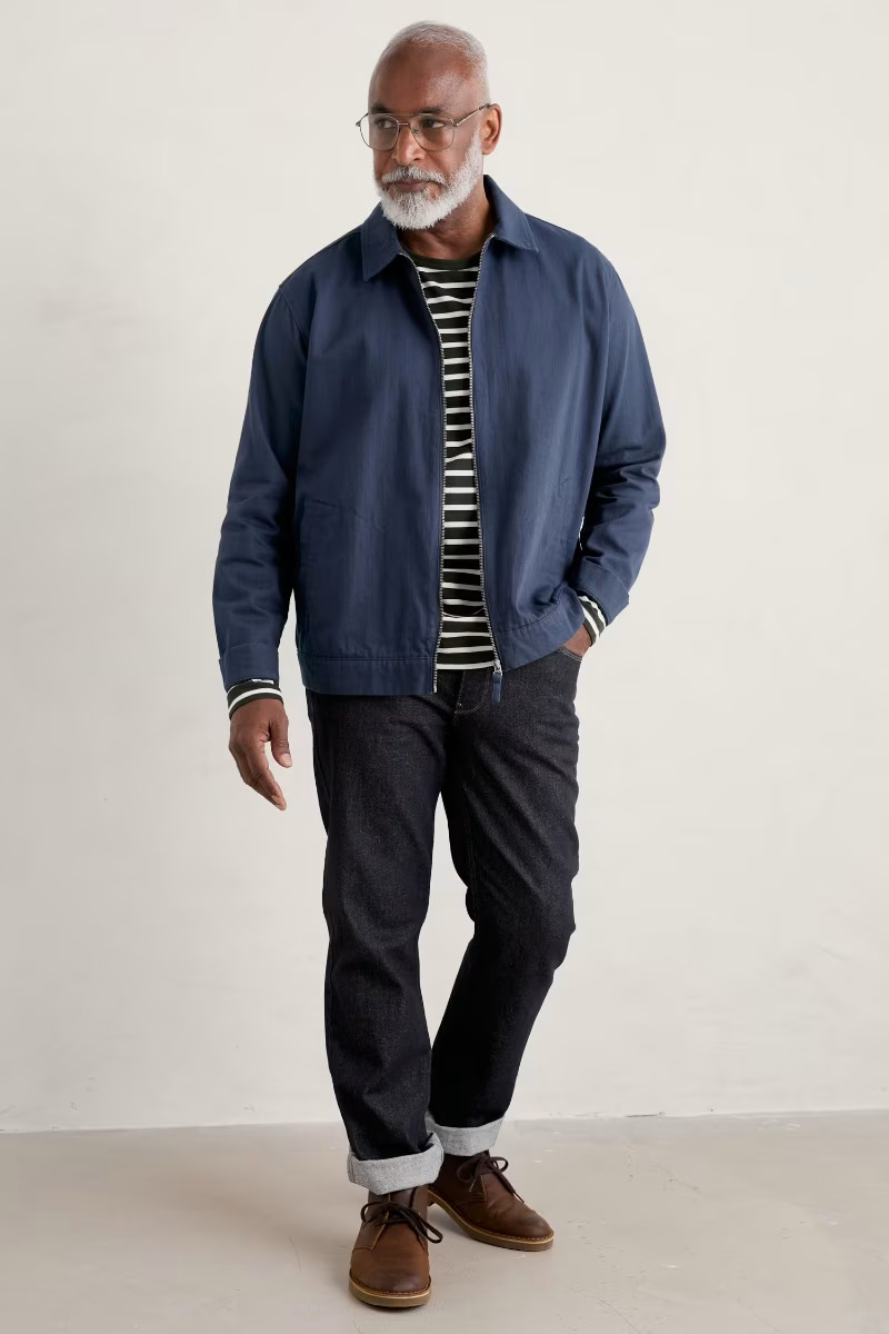 Seasalt Men's Bilander Jacket In Sea Cave — Maple Gifts