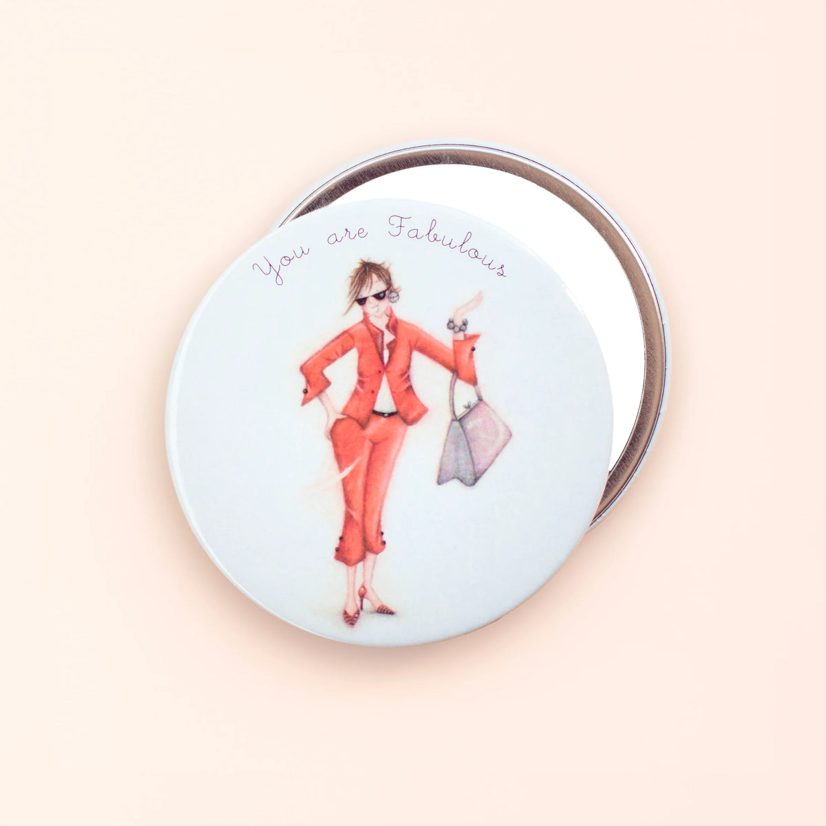 Berni Parker Pocket Mirror - You Are Fabulous — Maple Gifts