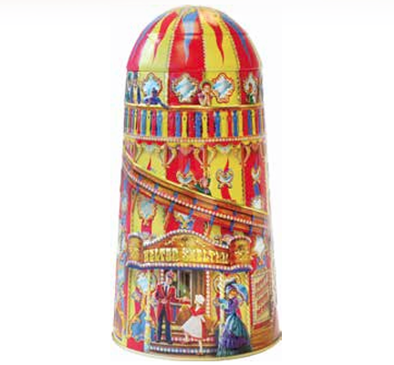 Churchill's Helter Skelter Tin Filled With Mini Chocolate Chip Cookies ...