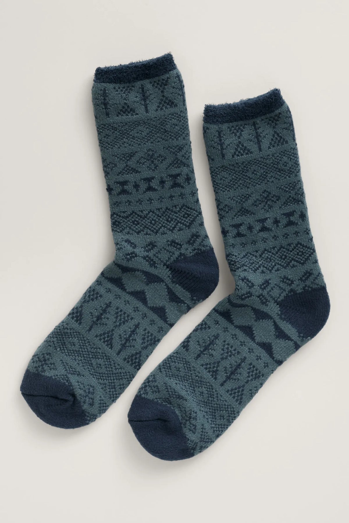 Seasalt Men's Cabin Socks - Bostraze Rich Nickel — Maple Gifts