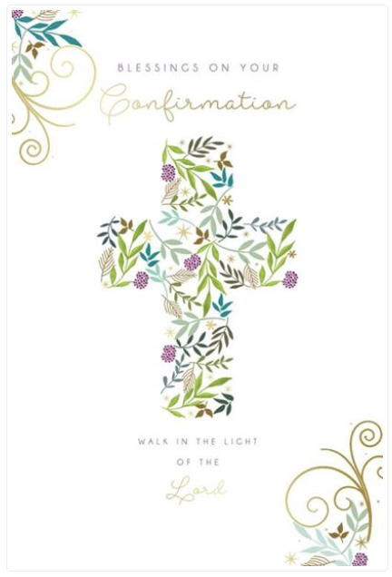 Kingfisher 'Blessing On Your Confirmation' Card — Maple Gifts
