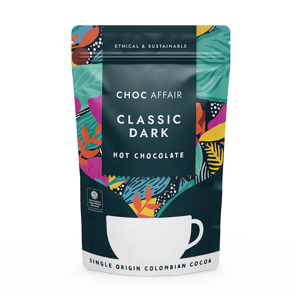Choc Affair Dark Hot Chocolate Pouch BEST BEFORE END 08/25 — Maple Gifts