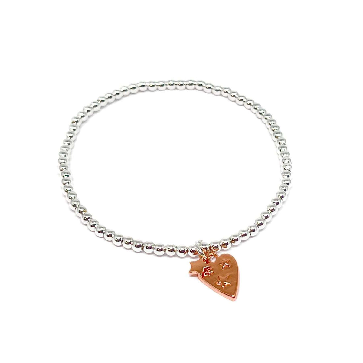 Clementine Nadia Heart Bracelet - Rose Gold — Maple Gifts