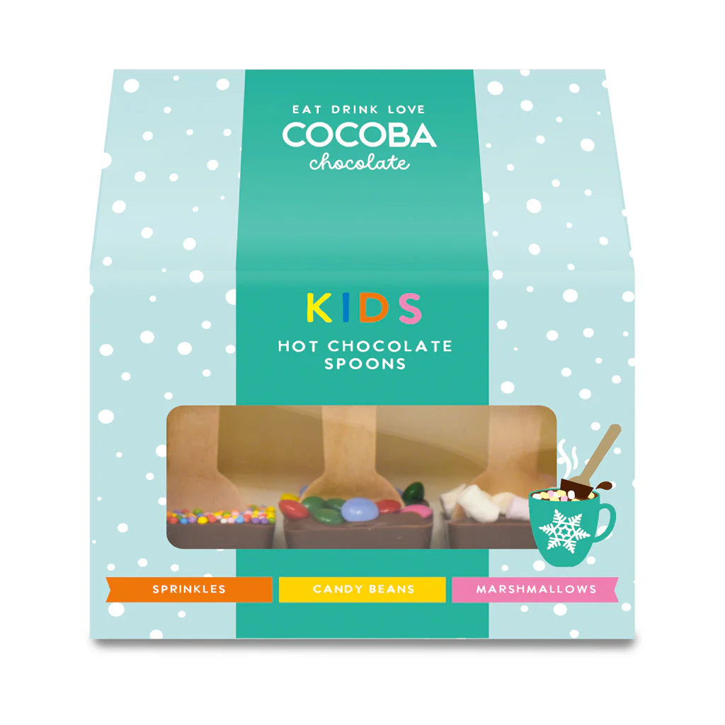 Cocoba Kids Hot Chocolate Spoon Set (3 Spoons) — Maple Gifts