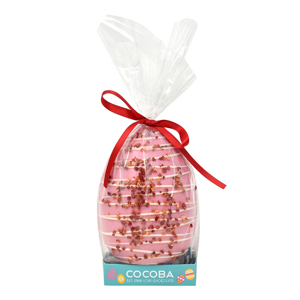 Cocoba Strawberries & Cream Easter Egg 250g — Maple Gifts
