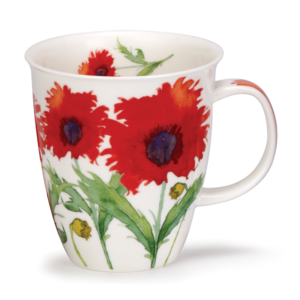 Dunoon Nevis Flora Poppy Mug — Maple Gifts
