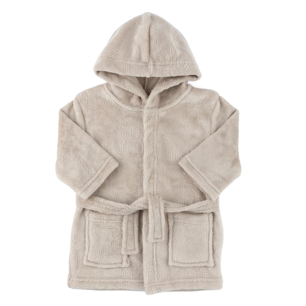 Elizabeth Anne Biscuit Embossed Fleece Robe — Maple Gifts
