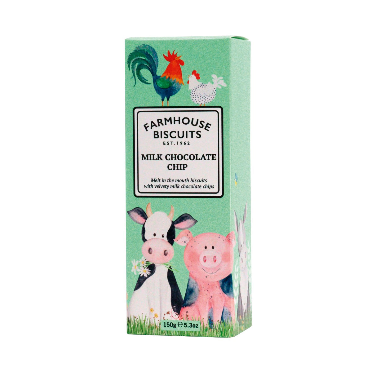 Farmyard Carton Of Milk Chocolate Chip Biscuits — Maple Gifts