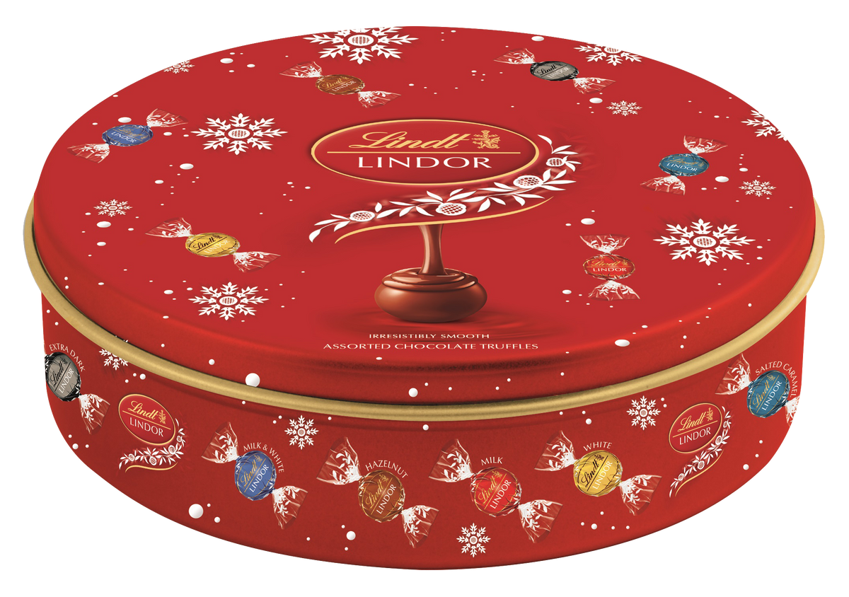 Lindt Lindor Chocolate Selection Gift Tin — Maple Gifts